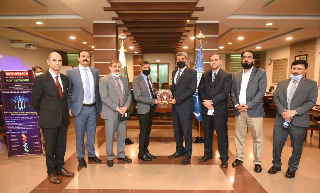DISCUSSIONS MADE ON NATIONAL LEVEL CYBERSECURITY AS DG FIA VISITED NUST ...