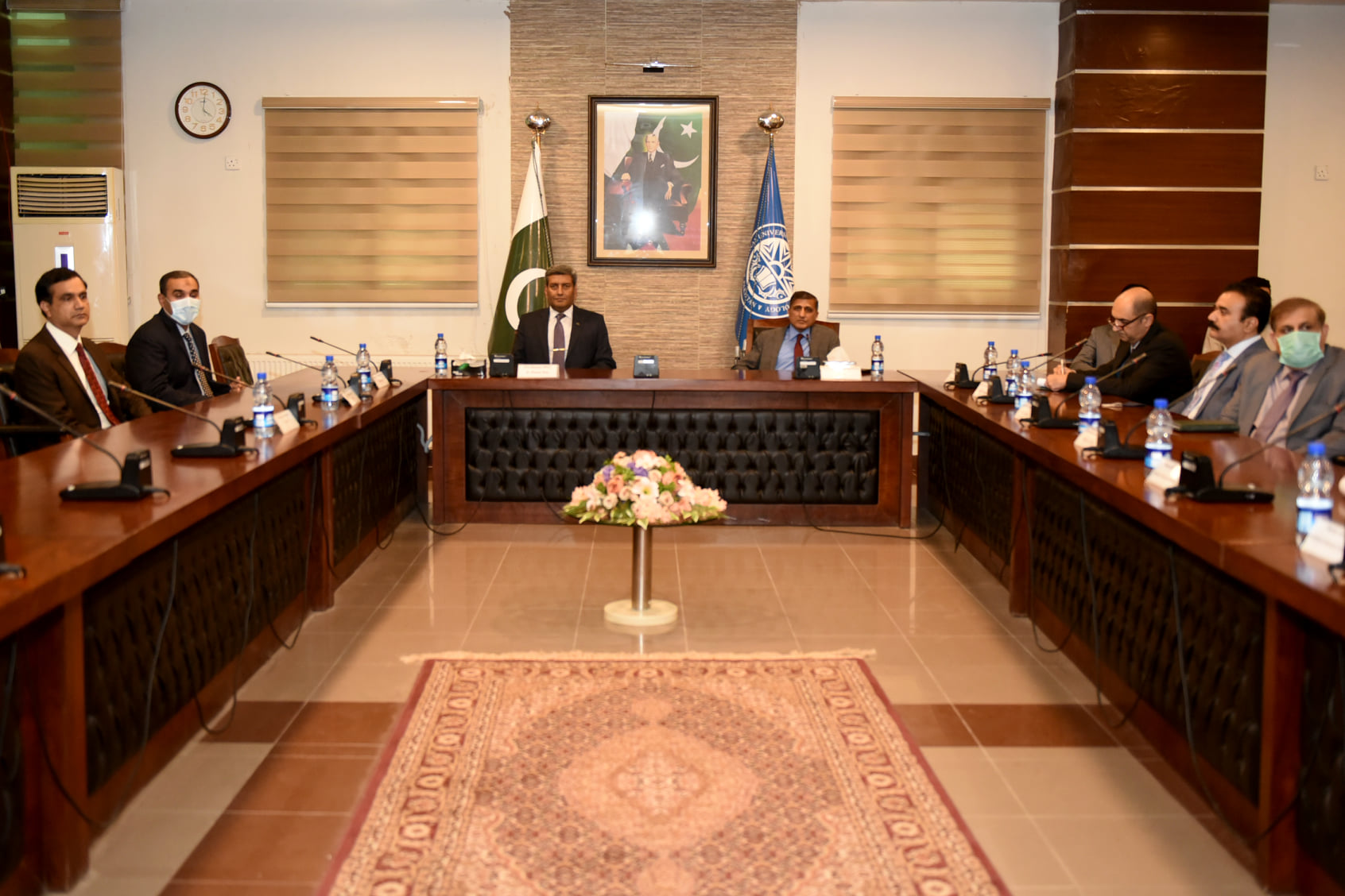 DISCUSSIONS MADE ON NATIONAL LEVEL CYBERSECURITY AS DG FIA VISITED NUST ...